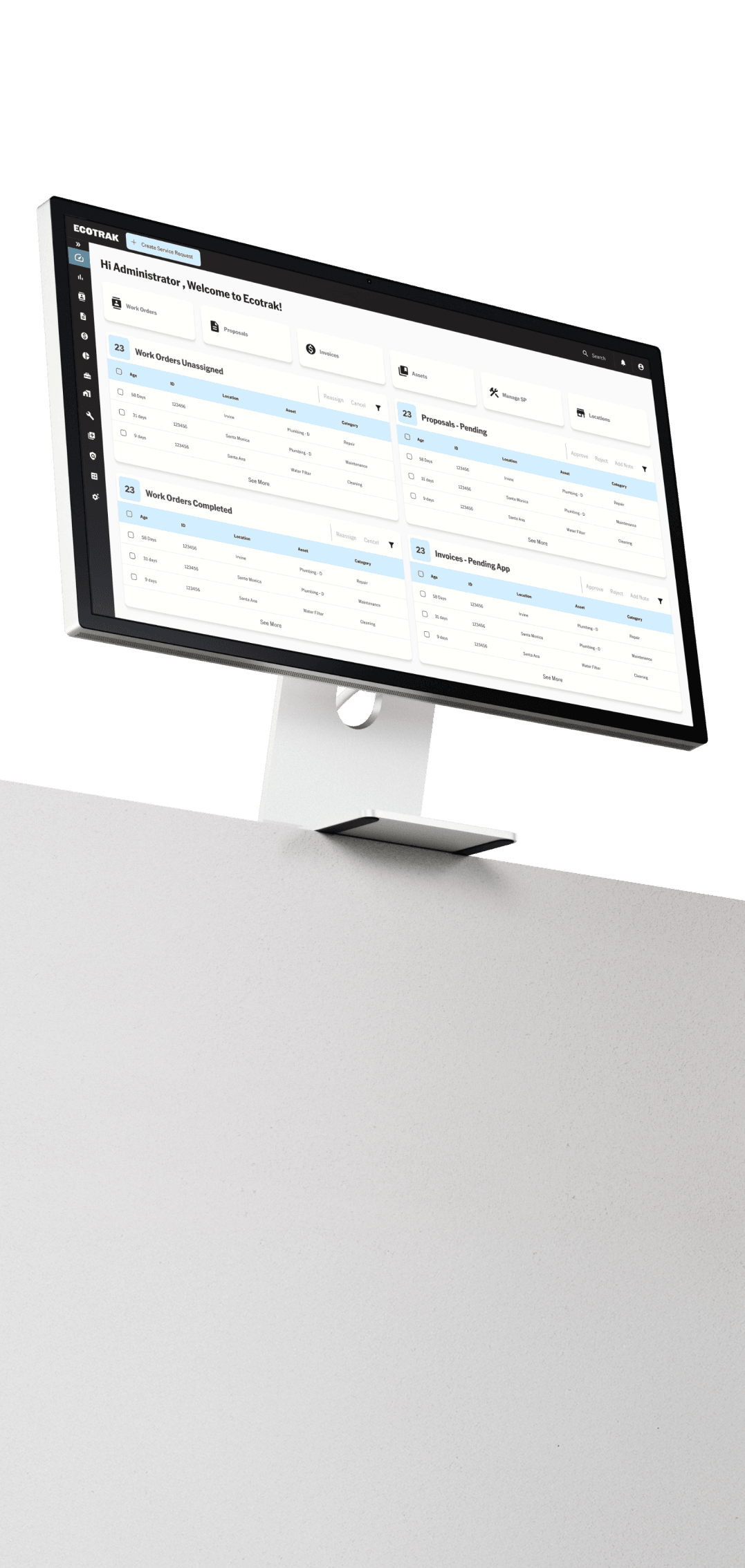 Ecotrak Facility Management Software - CMMS